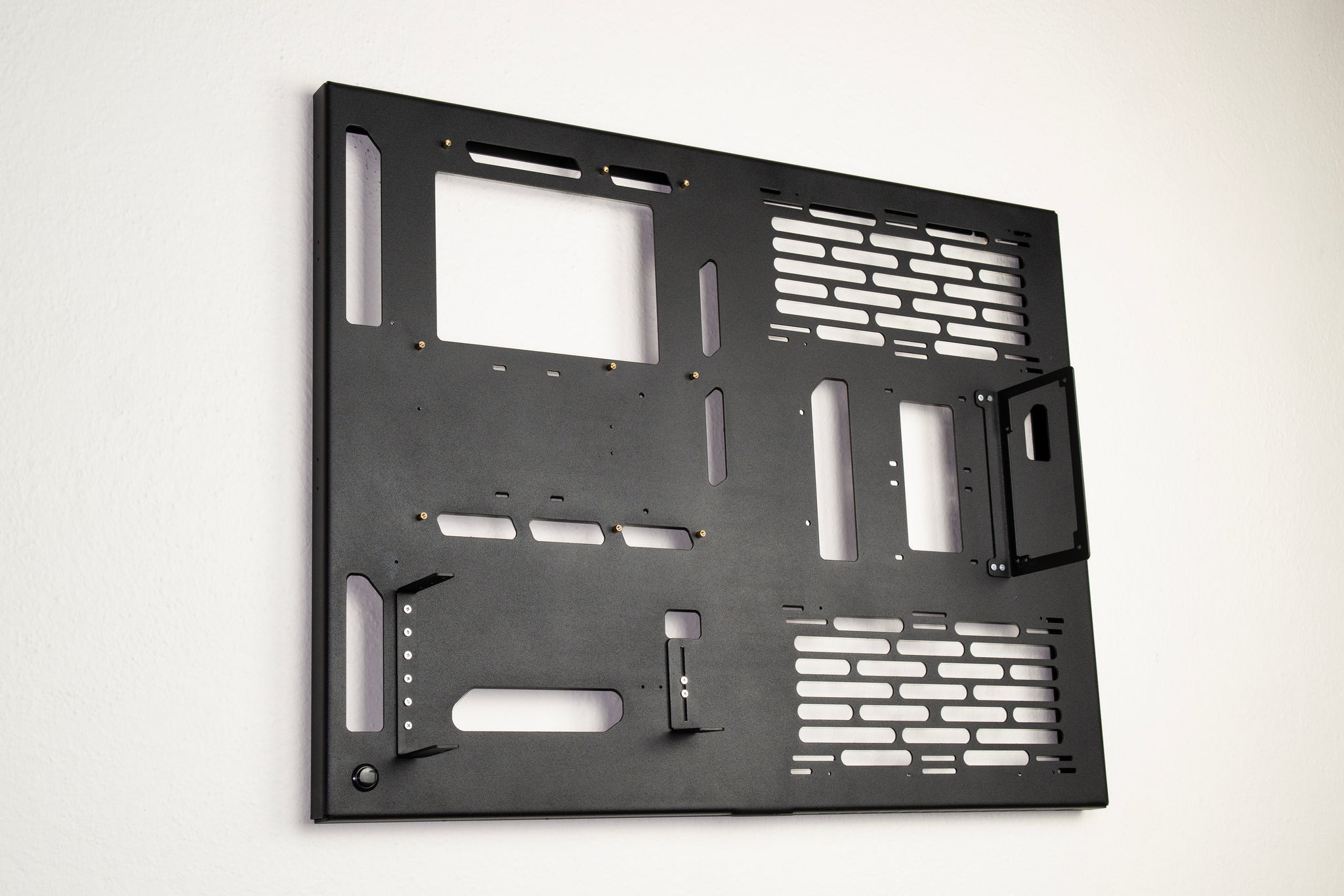 Wall Computer Dual Radiator, Wall Computer, Open Air Computer Case, Co ...