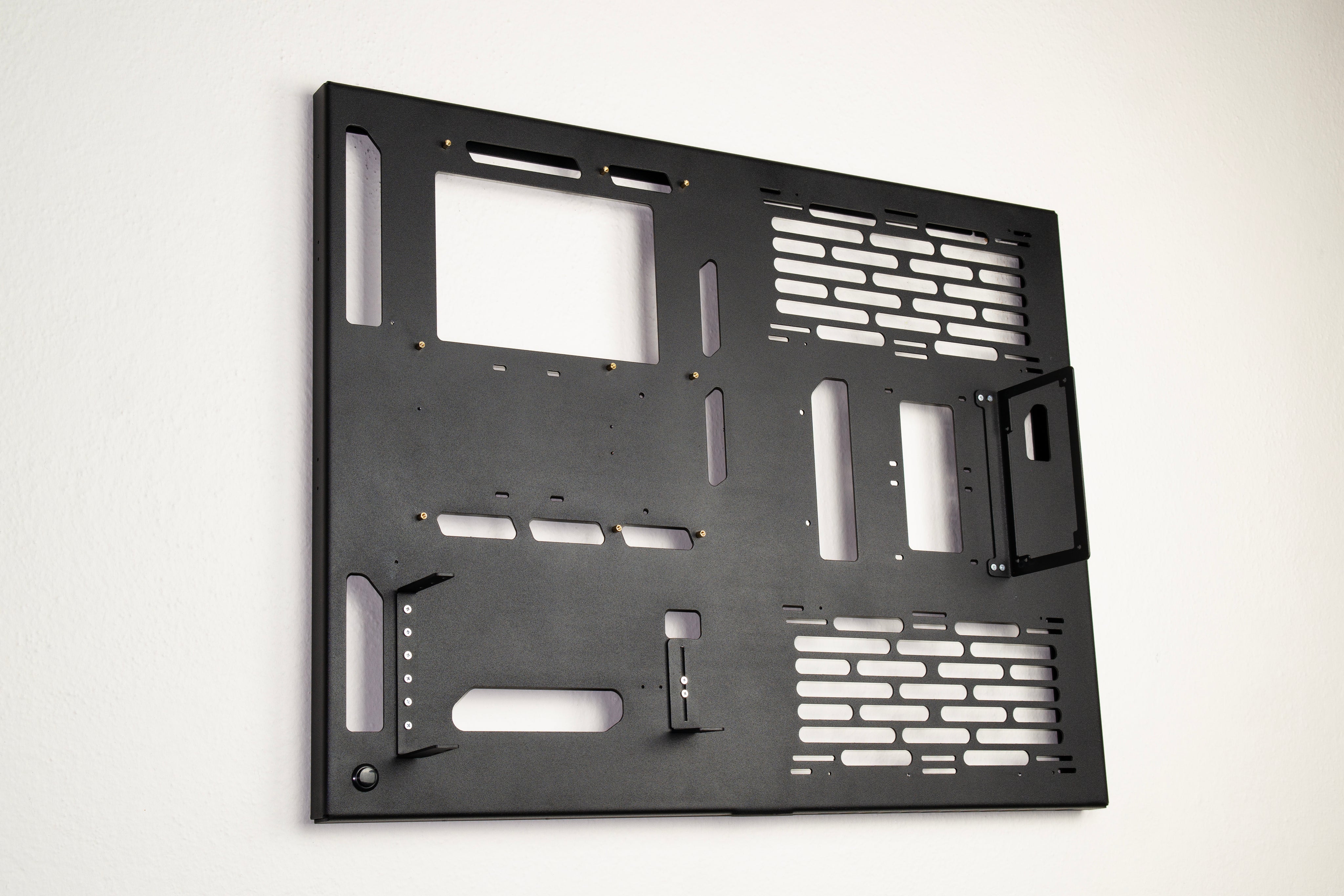 Wall Computer Dual Radiator, Wall Computer, Open Air Computer Case, Co ...